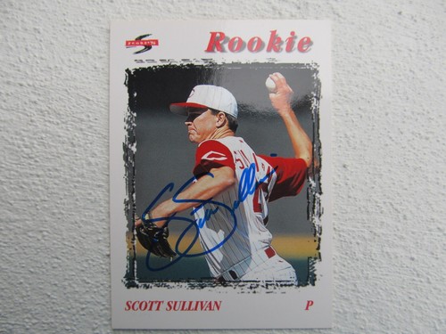 Reds Scott Sullivan Signed Autographed 1996 Score Rookie Mint | eBay