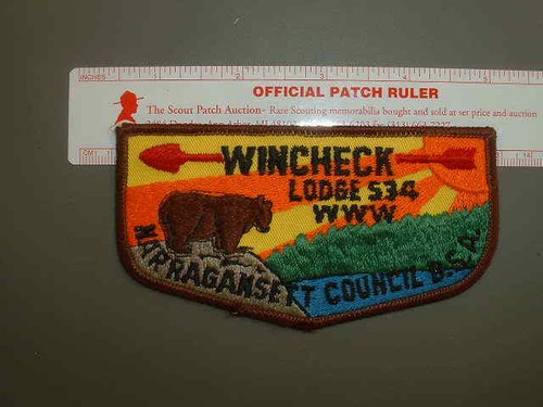 Boy Scout OA 534 Wincheck Flap 6035K | eBay