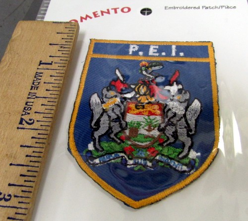 Prince Edward Island PEI Canada beautiful Embroidered iron on Patch ...