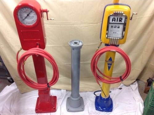 Eco air meter inflator stand with inspection door | eBay