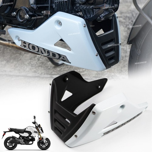 WHITE BELLY PAN UNDER CRANK FAIRING GUARD COVER FIT FOR HONDA NEW GROM ...