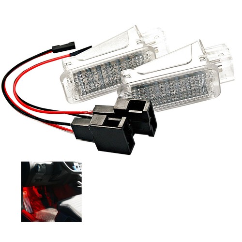2x LED Fußraum Module passend für VW SEAT Alhambra 710 Leon SC ST 5F1 ...