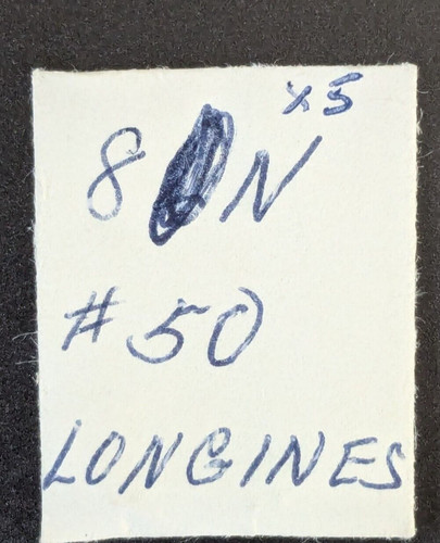 Lot of 5 NOS - Longines Cal. 8N - Part# 50 Case Screws | eBay
