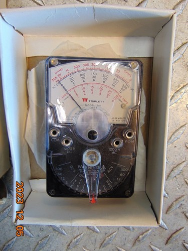 TRIPLETT MODEL 310 TYPE 5 MULTI-METER no leads | eBay