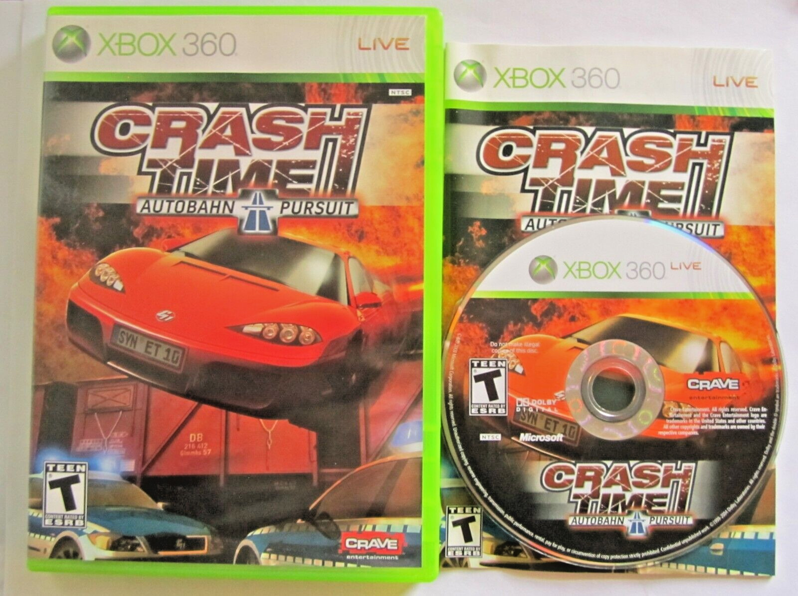 Crash Time: Autobahn Pursuit Value - GoCollect (microsoft-xbox-360 ...