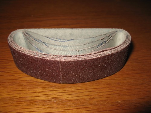 5- 120 grit sanding belts that fit Micro-Mark Microlux and Proxxon ...