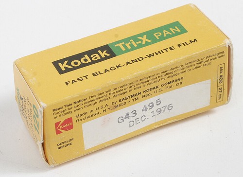 KODAK 120 TRI-X PAN FILM -- DECEMBER 1976/166942 | eBay