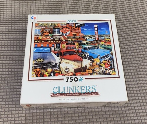 Ceaco Clunkers Old Cars and Guitars Puzzle 750 for sale online | eBay