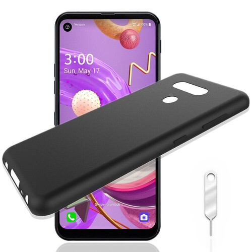 Shock Absorbing Premium Real Soft Slim Protective Case f Verizon LG Q70 ...