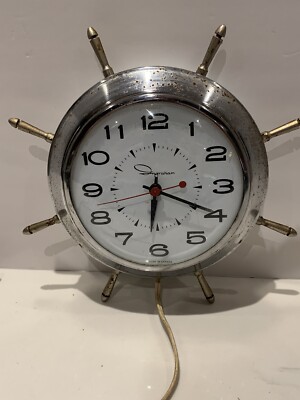 Vintage Ingraham Clock In Collectible Wall Clocks 1930-1969 for sale | eBay