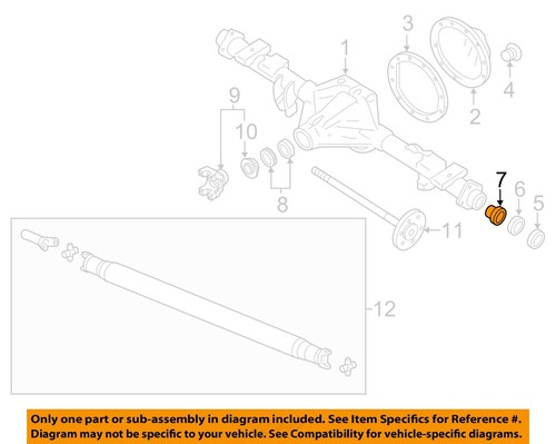 GM OEM 07-20 Avalanche Rear Suspension Axle Housing-Abs Ring 15286384 ...