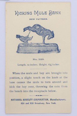 Mechanical Bank Mule for sale | eBay