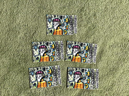 5 Vinyl Stickers Dosages 377 Graffiti Art Outsider Graff Slaps Cdn ...