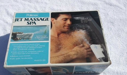 Pollenex Bubble Jet Massage Spa JS-100 Spot Massage Light Whirlpool NOS ...