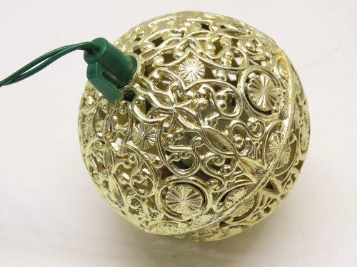 Everglow Chirping Ball Christmas Ornament Vintage Video 3" D4345 | eBay