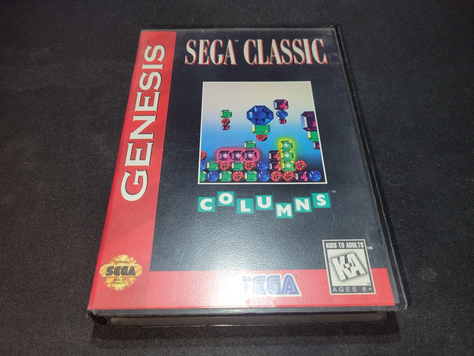 Columns [Sega Classic] [Cardboard] Value - GoCollect (sega-genesis-columns-[sega-classic ...
