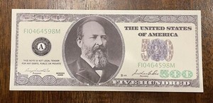 500 Dollar Bill for sale | eBay