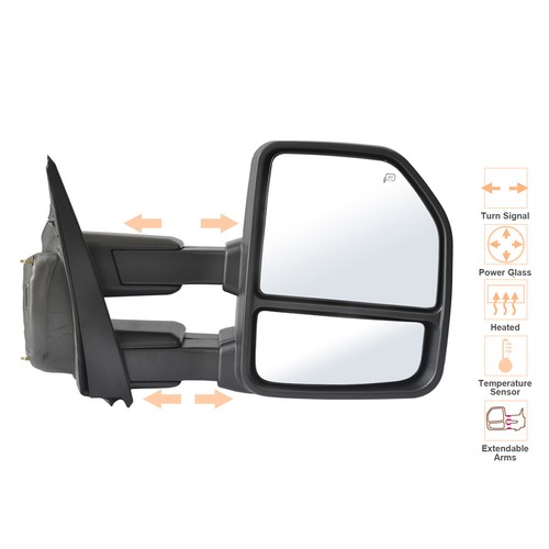 Power Temp Sensor Towing Mirror For 2015-2018 Ford F-150 Pickup Right ...