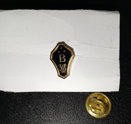 Vintage National Beta Club Pin Black And Gold Tone 3stars And Eagle | eBay