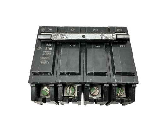 GE THQMV200WL 200 Amp 120/240 Volt 2-Pole Plug-In Mount Main Circuit ...