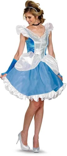 Disney Disguise Deluxe Sassy Cinderella Costume Size Medium 8-10 | eBay