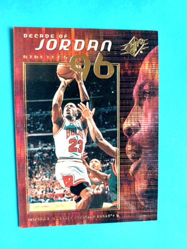1999-00 SPX MICHAEL JORDAN #J7 DECADE OF JORDAN 1996 CHICAGO BULLS | eBay
