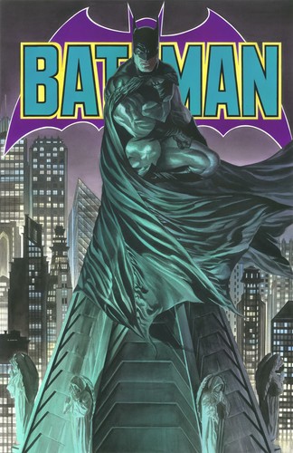 Alex Ross Batman SIGNED The Knight Giclee Print on Canvas Limited Ed of ...