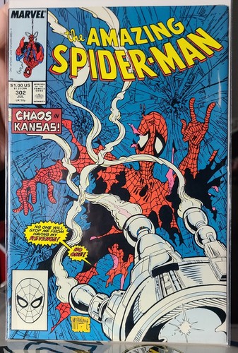 AMAZING SPIDER-MAN #302 MARVEL COMICS 1988 Bagged and Boarded | eBay