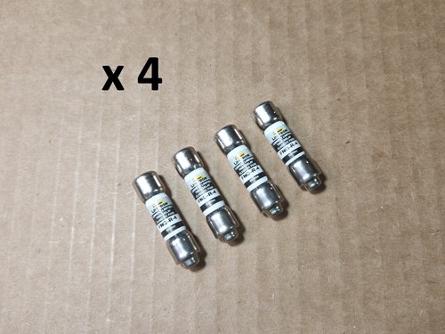 QTY x4 / NEW Bussmann FNQ-R-4 Current Limiting 4A Time-Delay CC Fuse ...
