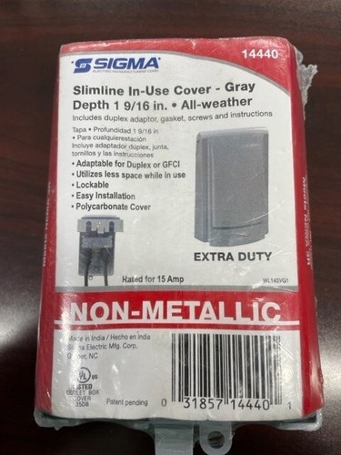 SIGMA 14440 SLIMLINE COVER - GRAY | eBay