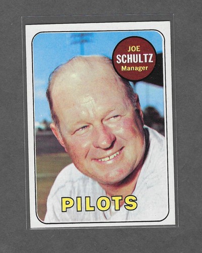 1969 Topps Baseball #254 Joe Schultz MGR NR-MINT 0254S12 | eBay