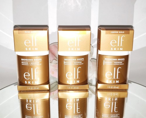 Elf E.l.f. Skin Bronzing Drops w/ Antioxidants + Sunflower Seed Oil 1oz ...