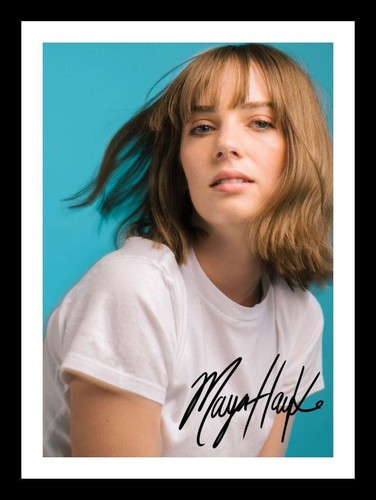 MAYA HAWKE AUTOGRAPHED SIGNED & FRAMED PHOTO PRINT | eBay