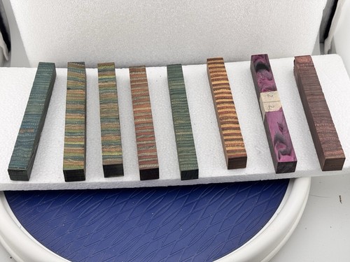 Plastic Pen Blanks Crazy Color And Patterns. 8 Pack | eBay