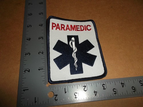 Paramedic Rectangle Fire EMS Patch~Michigan~MI~Brand New~EMT~Emergency ...