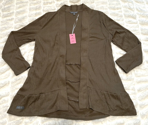Simply Southern Taupe Brown Gather Cardigan Size L | eBay