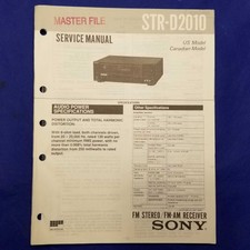 Used Sony STR-D2010 Receivers for Sale | HifiShark.com