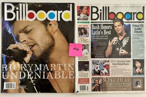 Ricky Martin 2 cover magazine collectable bundle #90-Super Rare and ...