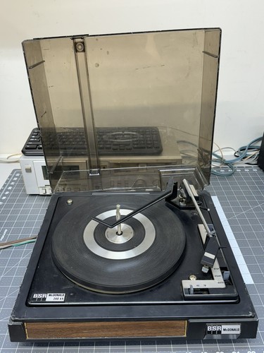 BSR 260 AX Turntable & DUST COVER W/ adc qlm 30 mk iii Cartridge 4 ...