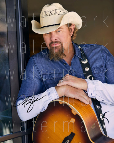 Toby Keith signed 8X10 inch photo print picture poster wall art ...