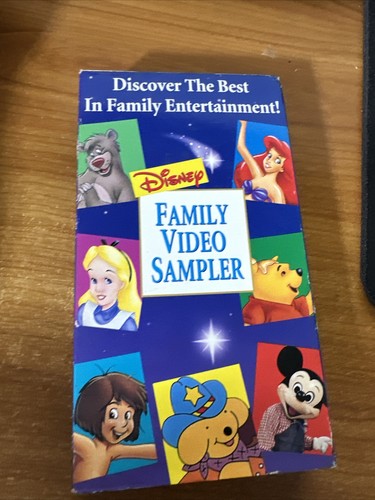 Disney Family Video Sampler (VHS) | eBay