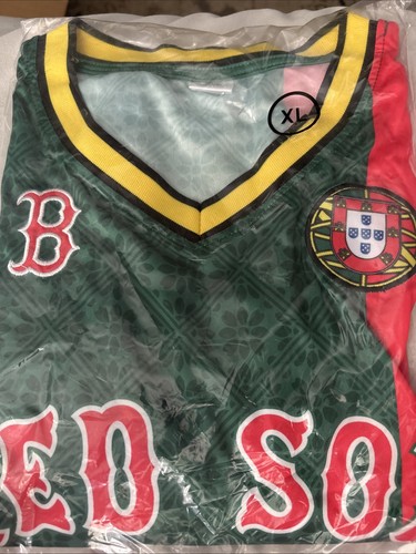 Boston Red Sox PORTUGUESE NIGHT Fenway Park 2026 Portugal Soccer Jersey ...