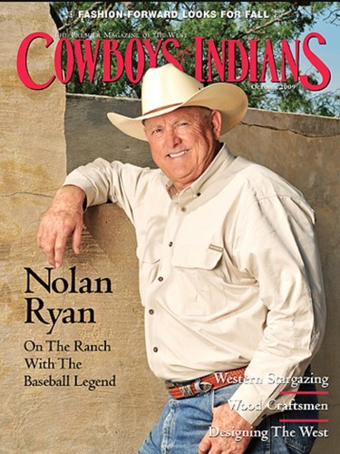 Cowboys and Indians Magazine - Nolan Ryan October 2009 (New) | eBay