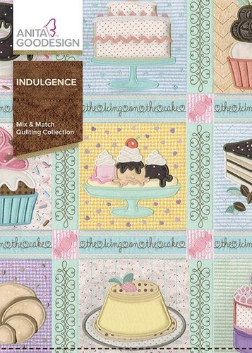 Indulgence Anita Goodesign Embroidery Design Machine Cd (Ice Cream,Cake ...