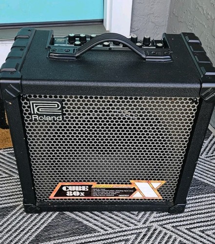 Rare Roland CUBE 80X 80W 1x12" Guitar Combo Amp Vintage Guitar Tube ...