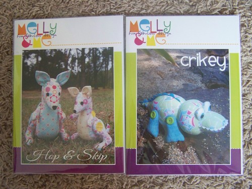 NEW MELLY & ME CRIKEY OR HOP & SKIP SEWING PATTERN SOFT STUFFED TOY DIY | eBay