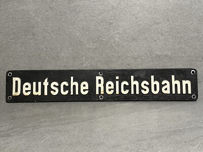 Reichsbahn in Eisenbahn-Lokschilder für Sammler online kaufen | eBay
