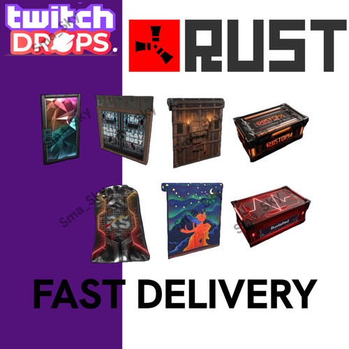 Rust Twitch Drops - Round 38 + 39 - ALL 19/19 Items/Skins | eBay