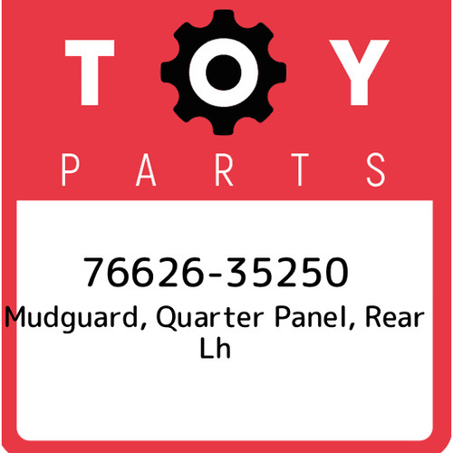 Toyota OEM 14-16 4runner-mud Flap Splash Guard Left 7662635250 for sale ...