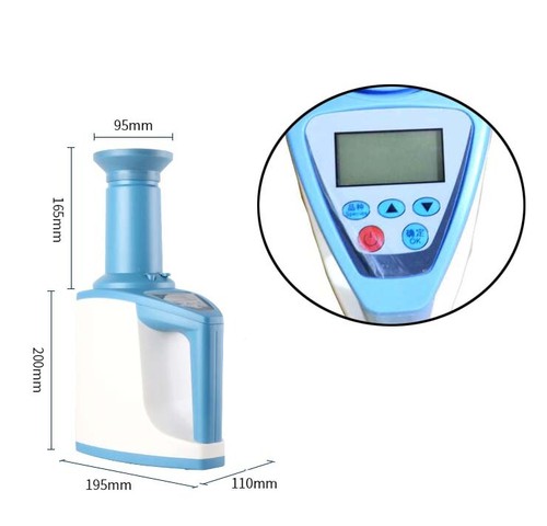 9V DC & Battery Double Supply Grain Moisture Meter Bean Corn Tester | eBay